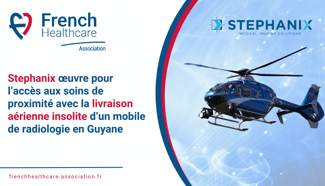 Stephanix : livraison aérienne d’un mobile de radiologie en Guyane