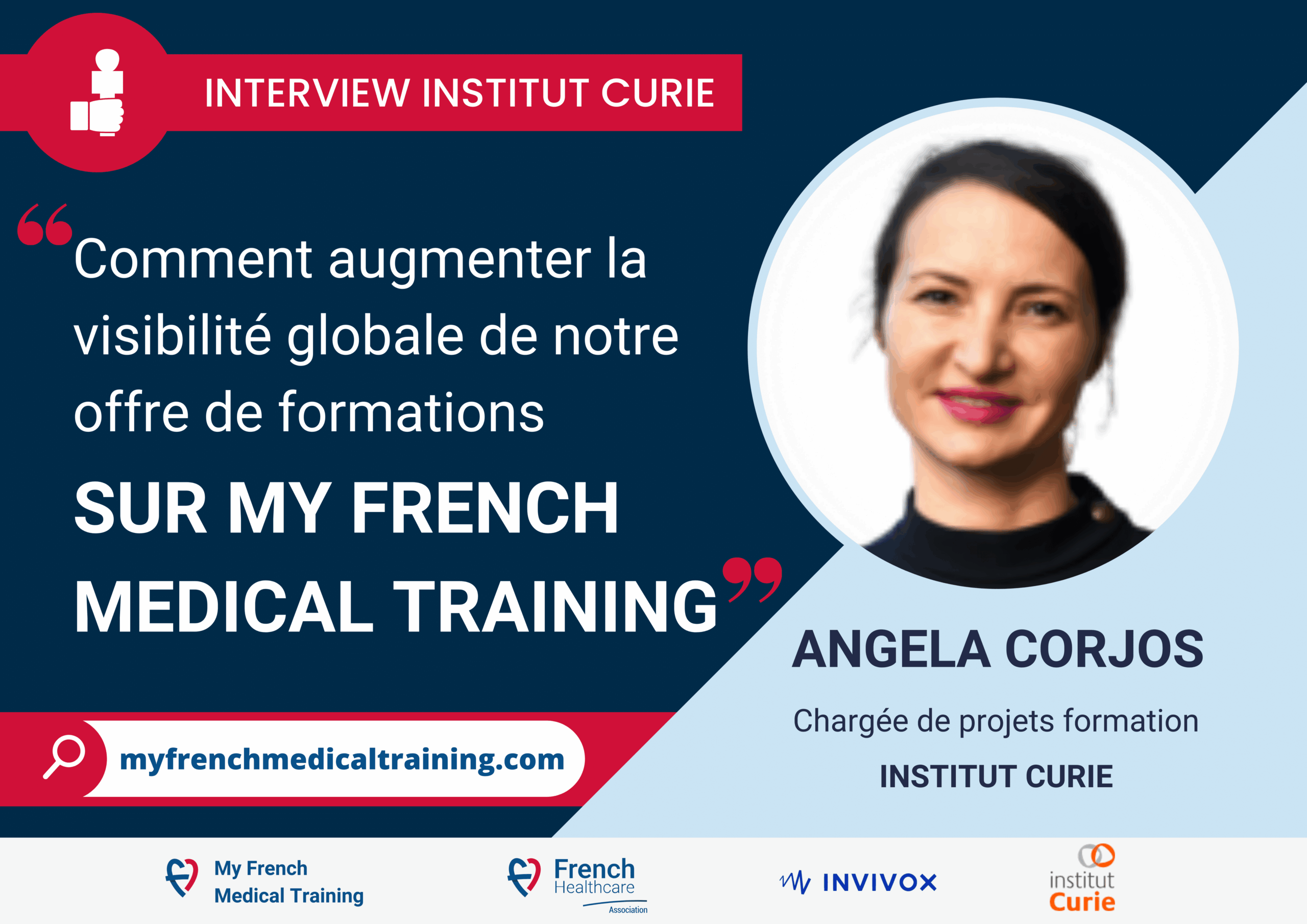 L’Institut Curie propose ses formations sur My French Medical Training